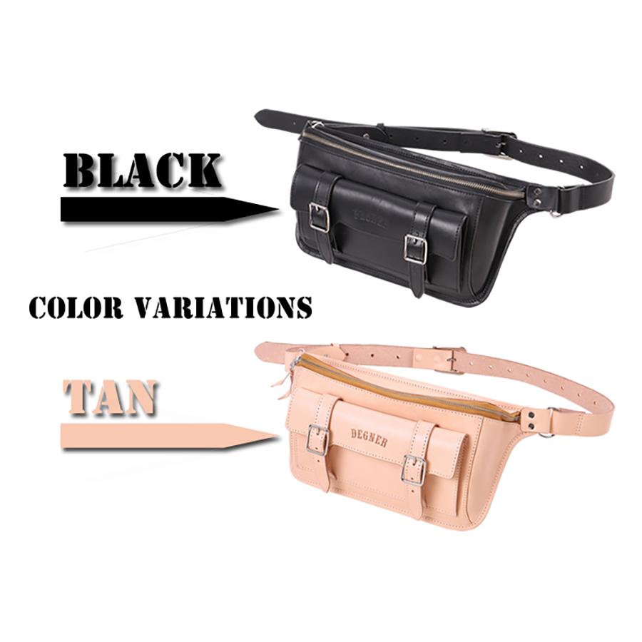 DEGNER デグナー レザーボディバッグ W-106 : バイク・車パーツ ラバーマーク - 通販 - Yahoo!ショッピング