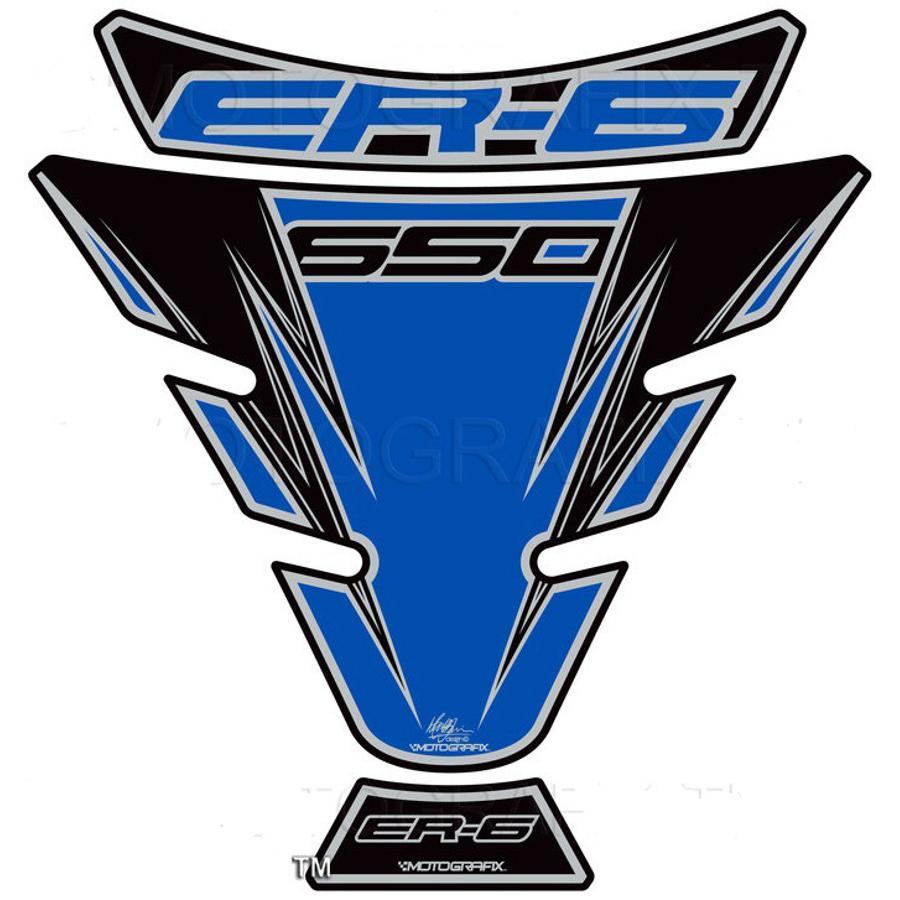 モトグラフィックス タンクパッド ブルー ER6F/N 05-14 MT-TK017B : 3979-mt-tk017b : バイク・車パーツ ラバーマーク - 通販 - Yahoo!ショッピング