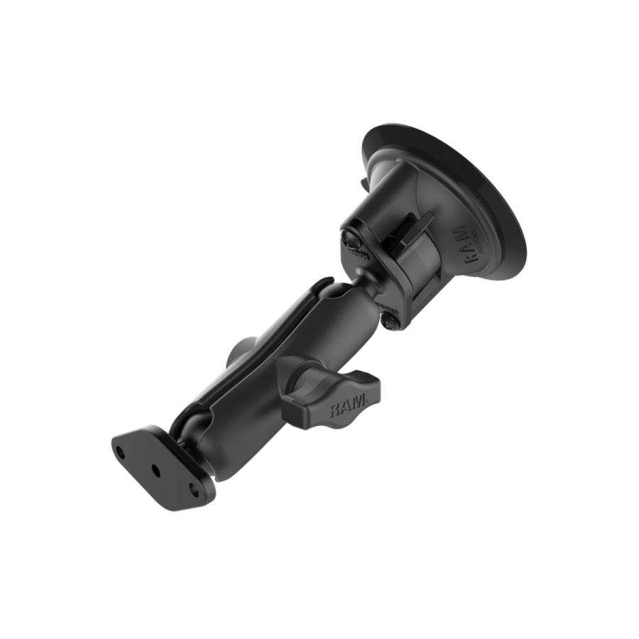 RAM MOUNTS MOUNTS(ラムマウント) 菱形ジョイント＆ツイストロックサクションベースセット(標準アーム) 吸盤径83.8mm 1 ...
