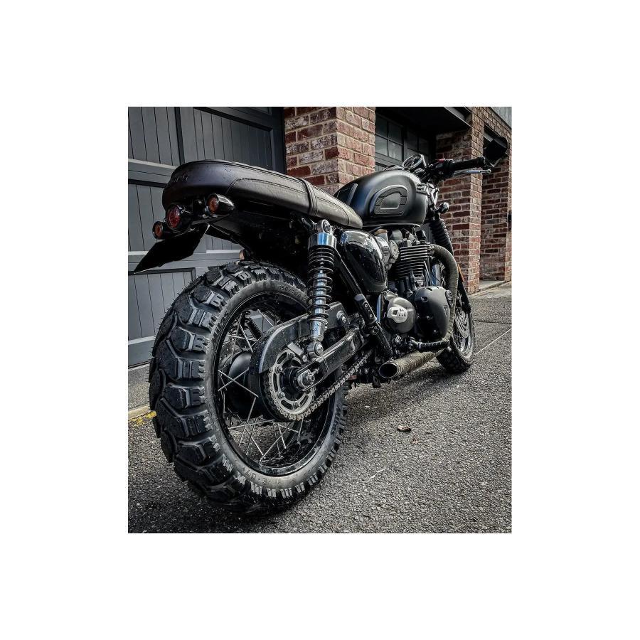 モートーン フェンダーレスキット ELDORADO LEDライト ブラック StreetTwin (16-23) StreetScrambler (17-23) T100/T120 : バイク ...