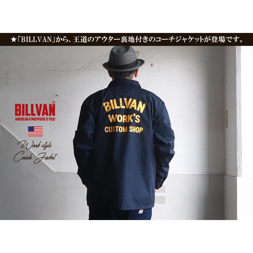 BILLVAN WORKS ビルバン TCウェザークロス アメリカンワーク コーチジャケット アメカジ ワークス アウトドア : RUBBERSOUL - 通販 - Yahoo!ショッピング