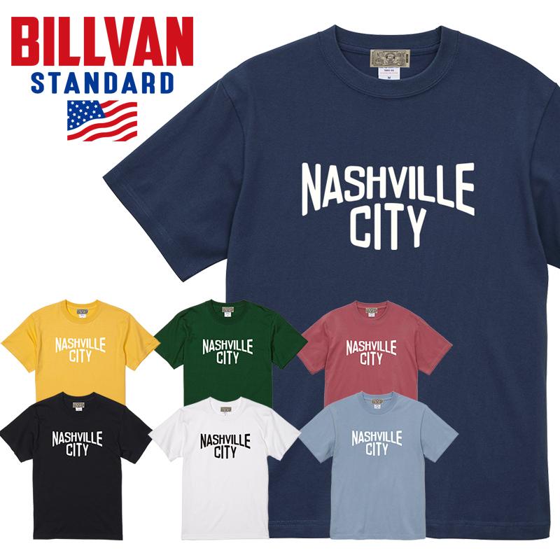 BILLVAN STANDARD ビルバン NASHVILLE CITY アメリカンTシャツ 240601 アメカジ : RUBBERSOUL - 通販 - Yahoo!ショッピング