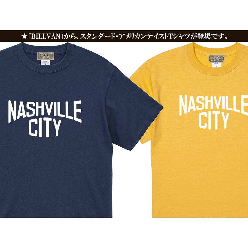 BILLVAN STANDARD ビルバン NASHVILLE CITY アメリカンTシャツ 240601 アメカジ : RUBBERSOUL - 通販 - Yahoo!ショッピング