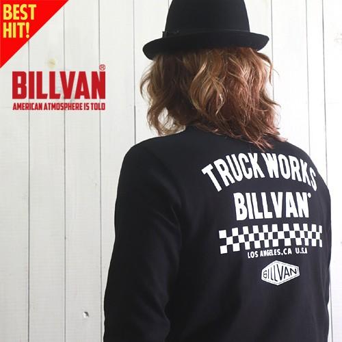 BILLVAN ロンT TRUCK WORKS ガゼット＆リブ付き ヘビーロングTシャツ BV-300308LS メンズ アメカジ ...