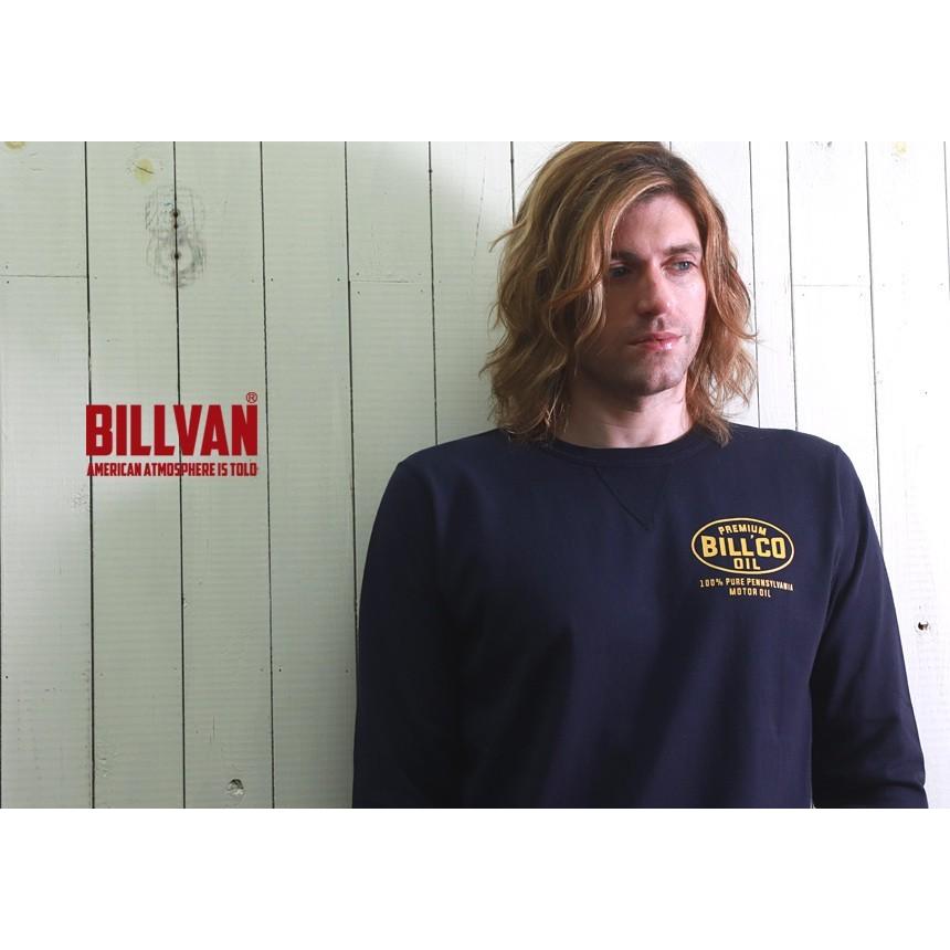 BILLVAN ロンT BILLCO OIL ガゼット＆リブ付き ヘビーロングTシャツ BV-300309LS メンズ アメカジ ...