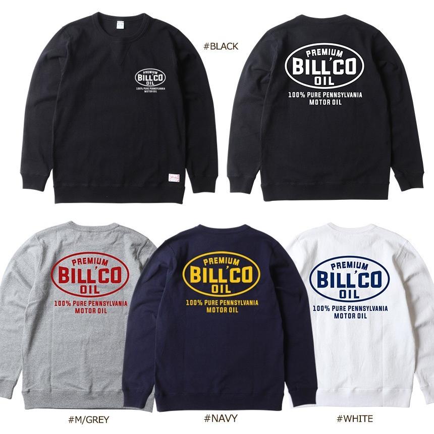 BILLVAN ロンT BILLCO OIL ガゼット＆リブ付き ヘビーロングTシャツ BV-300309LS メンズ アメカジ ...