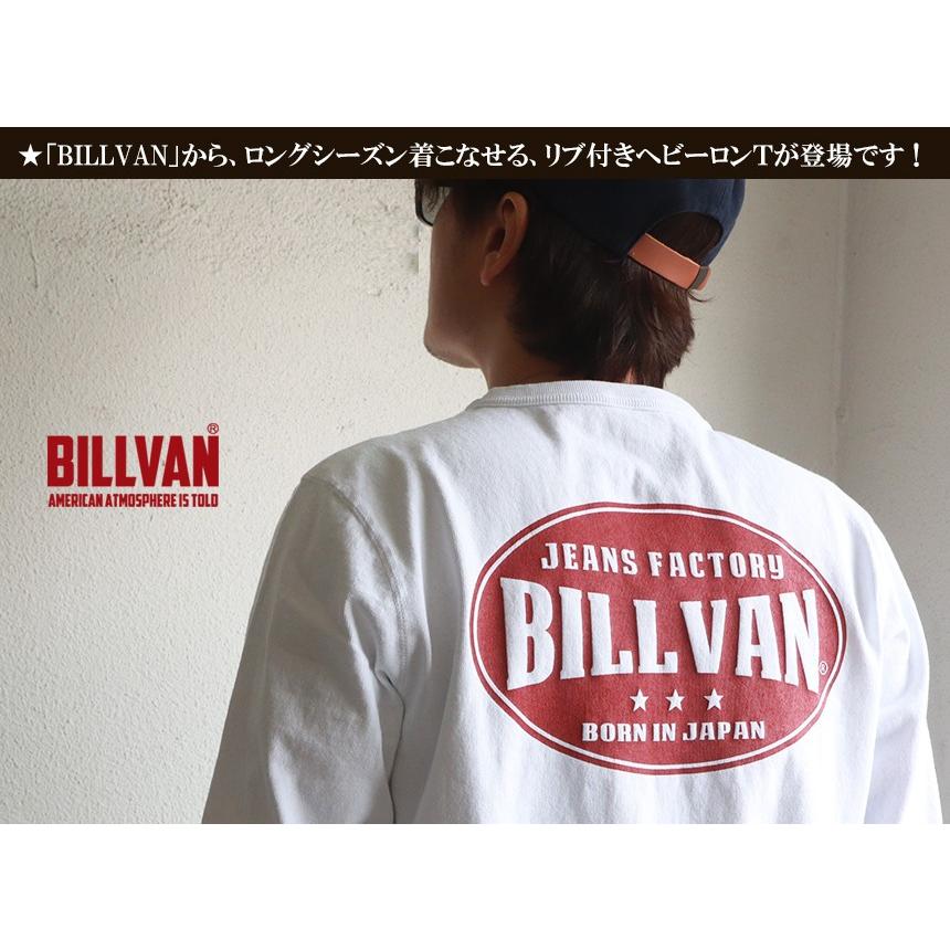 BILLVAN（ビルバン） ロンT BILLVAN JEANS ガゼット＆リブ付き FACTORY ヘビーロングTシャツ BV-310301LS メンズ アメカジ : RUBBERSOUL ...