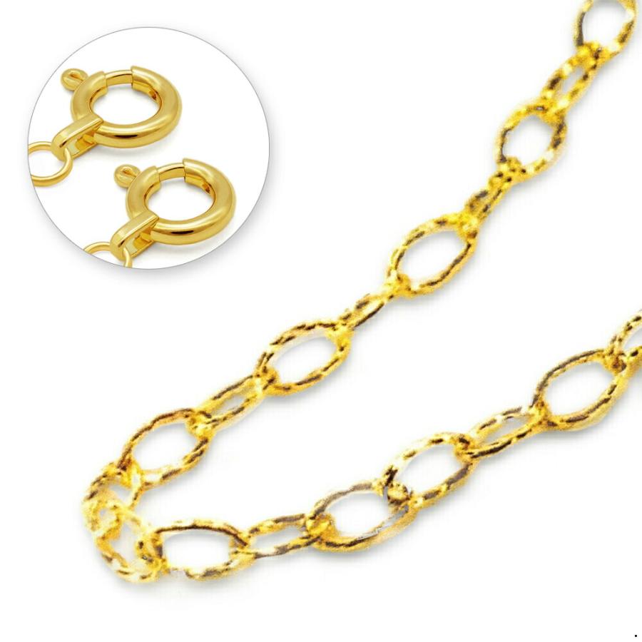 マスクチェーン 18金 イエローゴールド カプリチェーン 幅2.2mm 長さ70cm｜鎖 K18YG k18 18k 貴金属 ジュエリー レディース メンズ : ジュエリー&ネックレス ...