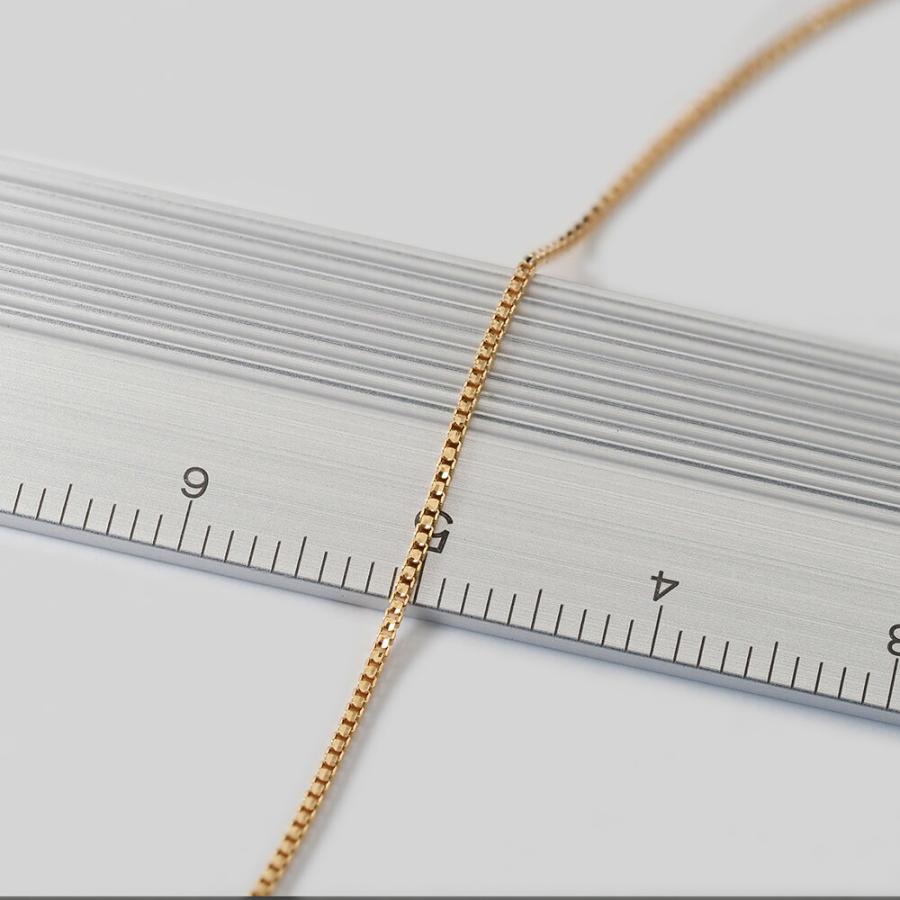 ネックレス チェーン 18金 イエローゴールド Vカットベネチアンチェーン 幅0.75mm｜鎖 K18YG k18 18k 貴金属 ジュエリー : ジュエリー&ネックレス RUBBY - 通販 ...