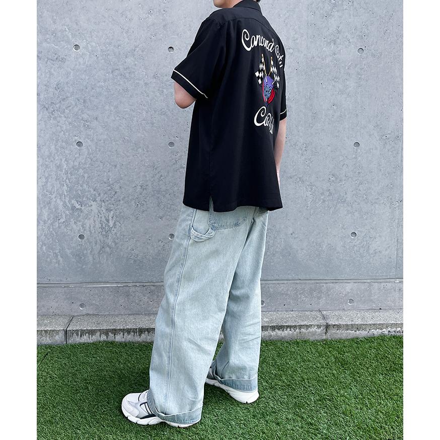 HOUSTON（ヒューストン） 半袖シャツ メンズ トップス 半袖 ボウリング