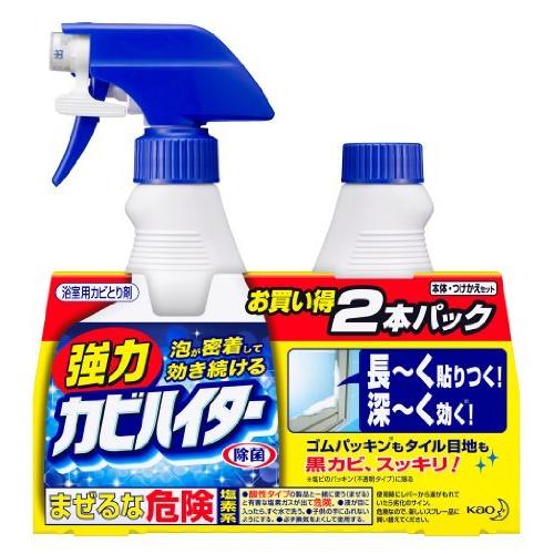まとめ買い強力カビハイター 風呂用洗剤 スプレー 本体+付け替え : 20240406010313-00113 : Cooretto - 通販 - Yahoo!ショッピング
