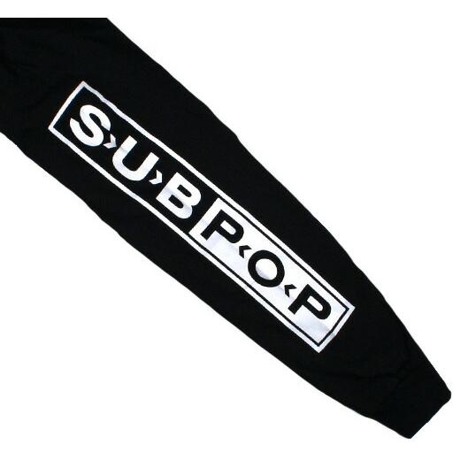 Sub Pop Records / Chest Logo Long Sleeved Tee (Black) : Rudie - 通販 ...