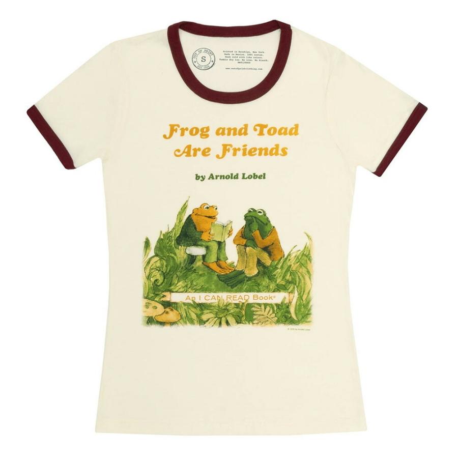[Out of Print] Arnold Lobel / Frog and Toad are Friends Womens Ringer ...