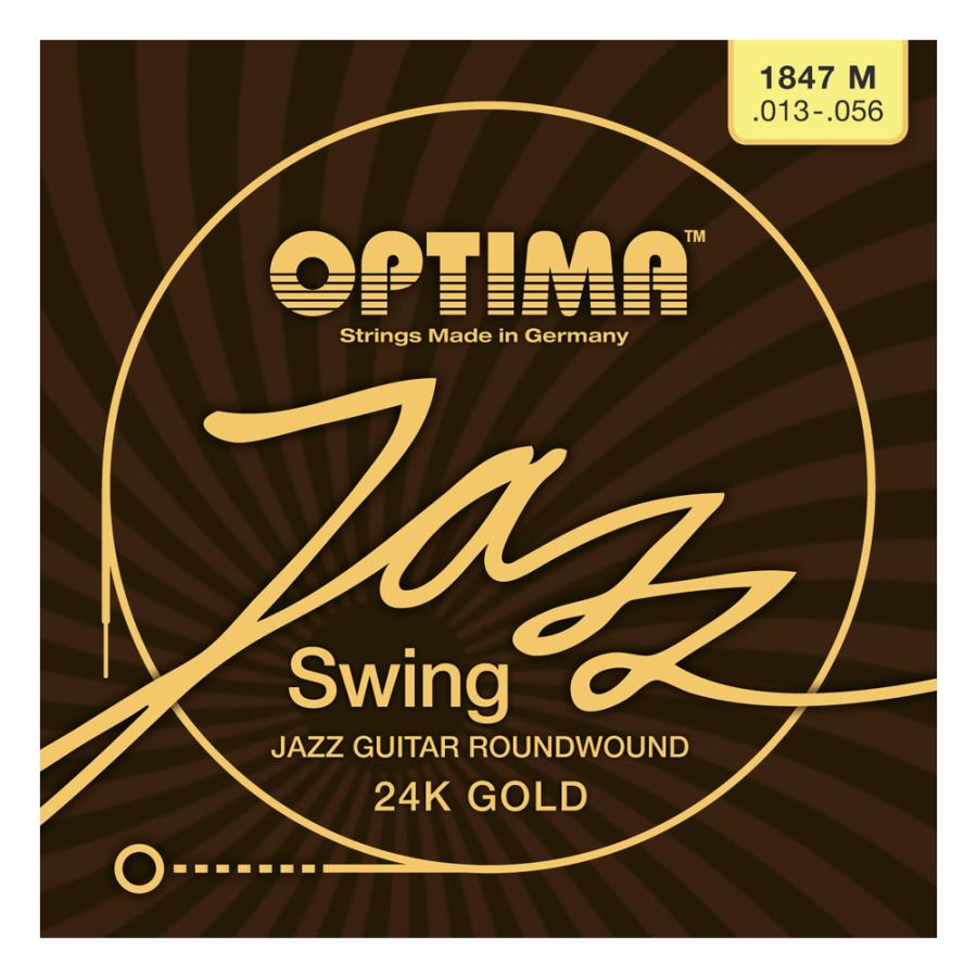 [OPTIMA] 24K Gold Jazz Strings [1847.M] (.013-.056) - オプティマ ジャズ ストリングス ...