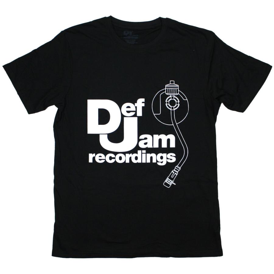 Def Jam Recordings / Logo & Stylus Tee (Black) - デフ・ジャム・レコーディングス Tシャツ ...