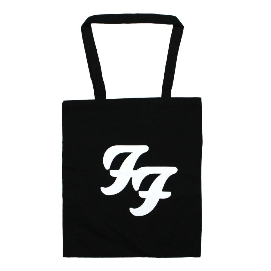 Foo Fighters / FF Logo Tote Bag (Black) - フー・ファイターズ トートバッグ : Rudy&Co ...