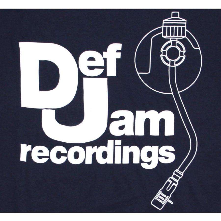 Def Jam Recordings / Logo & Stylus Tee 2 (Dark Navy) - デフ・ジャム・レコーディングス ...
