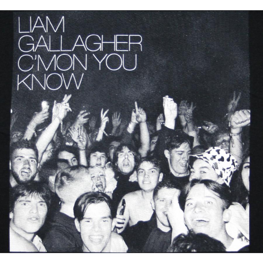 Liam Gallagher / C'mon You Know Tee (Black) - リアム・ギャラガー Tシャツ (オアシス ...