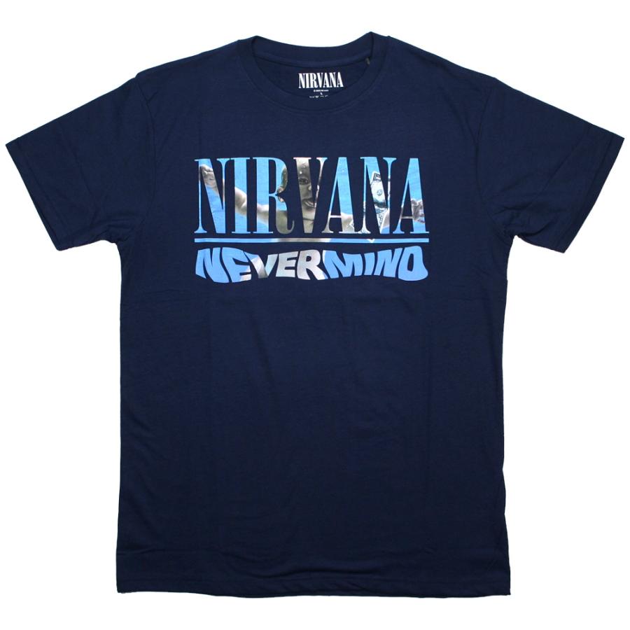 Nirvana / Nevermind Tee 6 (Navy Blue) - ニルヴァーナ Tシャツ : Rudie - 通販 - Yahoo!ショッピング
