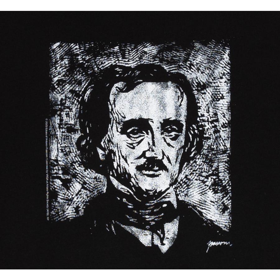 [Out of Print] Edgar Allan Poe / Romance Women's Tee (Black) - [アウト・オブ・プリント] エドガー・アラン・ポー Tシャツ ...