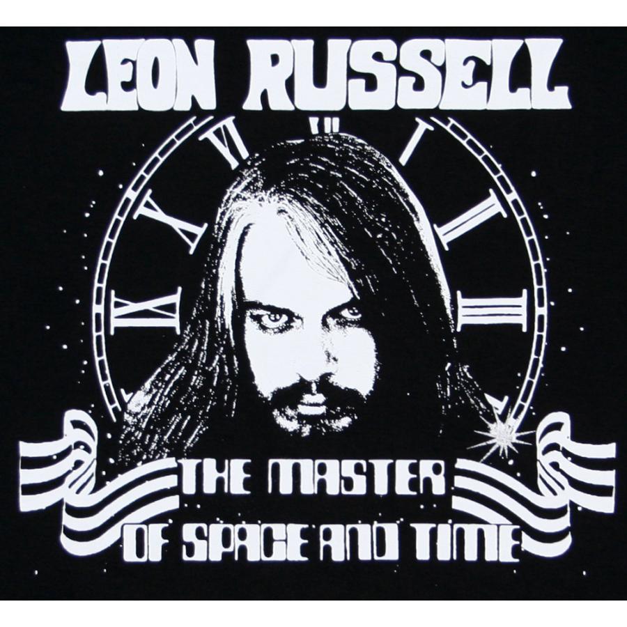 Leon Russell / The Master of Space and Time Tee (Black) - レオン・ラッセル Tシャツ ...