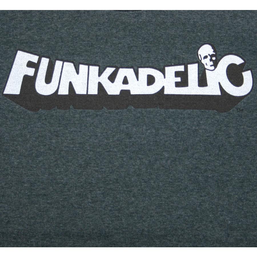 Funkadelic / Logo Tee 3 (Dark Heather Grey) - ファンカデリック Tシャツ : Rudie ...