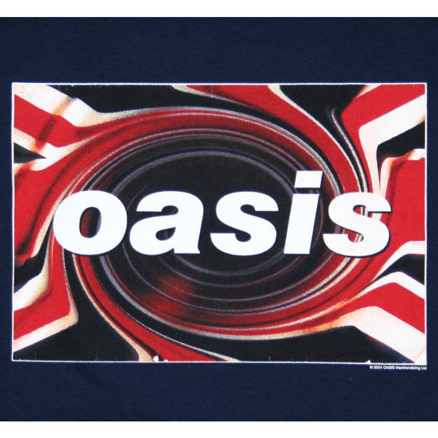 Oasis / Swirled Union Jack Tee (Navy Blue) - オアシス Tシャツ : Rudie - 通販 ...