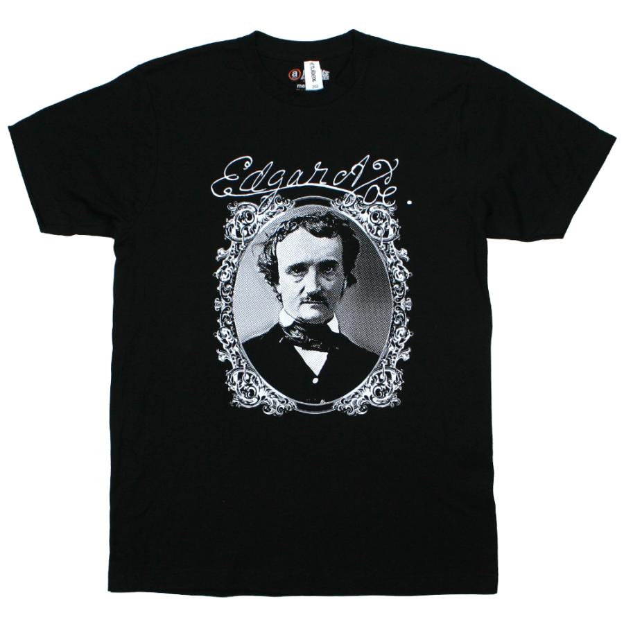 Edgar Allan Poe / Portrait Tee 3 (Black) - エドガー・アラン・ポー Tシャツ : 10005691 : Rudie - 通販 - Yahoo!ショッピング