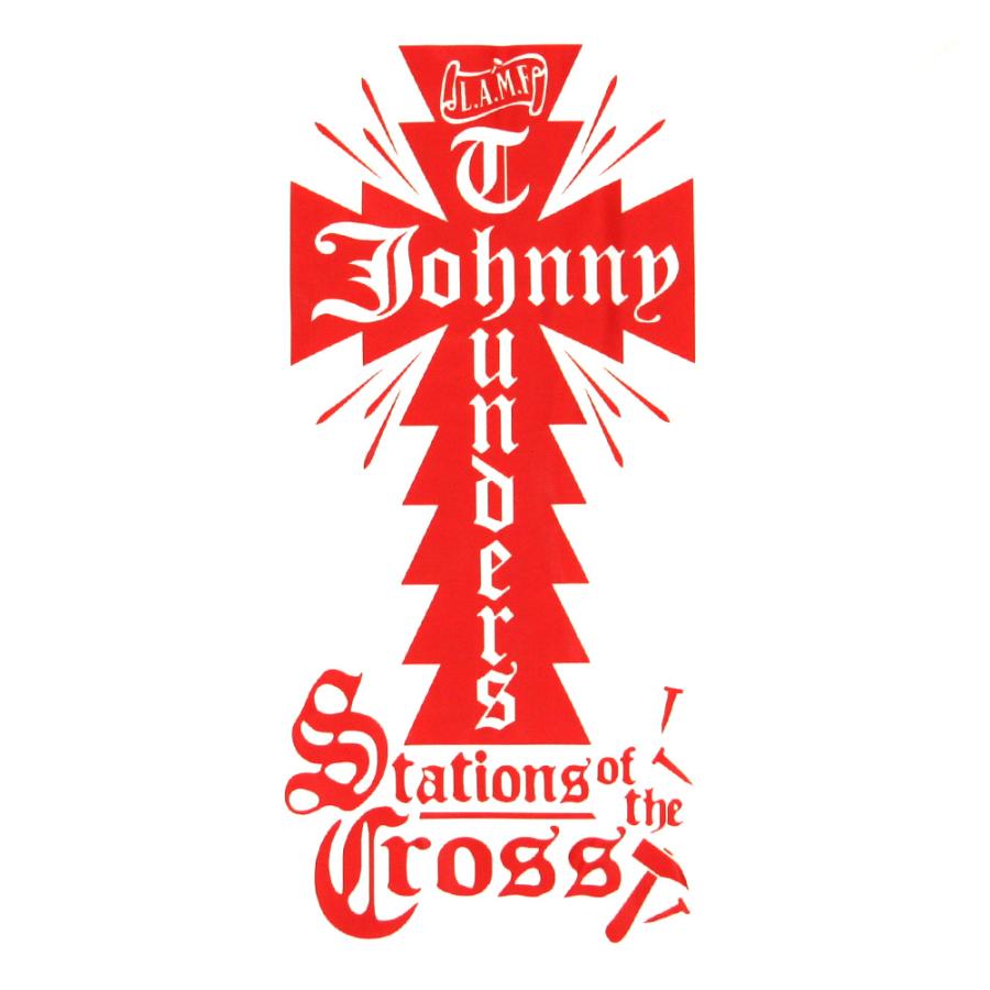 Johnny Thunders / Stations of the Cross Tee (White) - ジョニー・サンダース Tシャツ ...