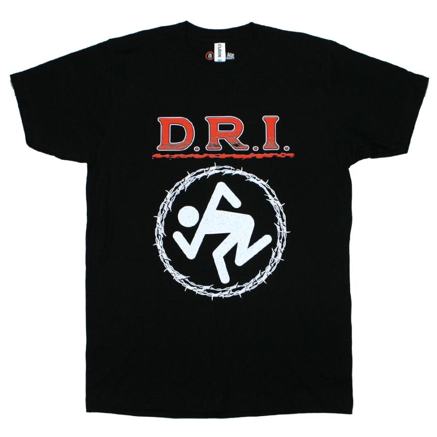 Dirty Rotten Imbeciles / Barbed Wire Skanker Tee (Black) - D.R.I. Tシャツ ...