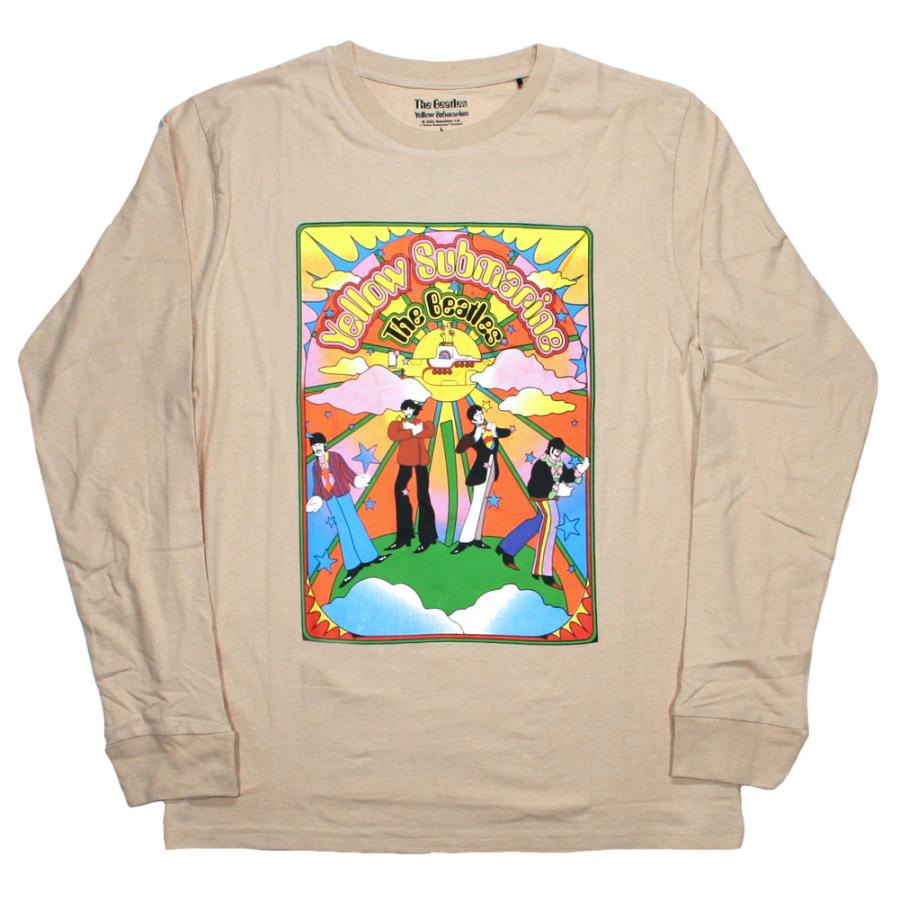 The Beatles / Yellow Submarine Long Sleeve Tee 2 (Sand) - ザ・ビートルズ ロングスリーブ Tシャツ : Rudy&Co.Yahoo!店 ...