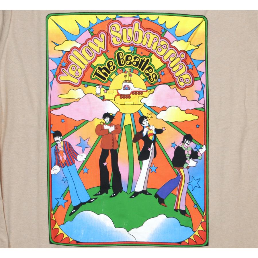 The Beatles / Yellow Submarine Long Sleeve Tee 2 (Sand) - ザ・ビートルズ ロングスリーブ Tシャツ : Rudy&Co.Yahoo!店 ...