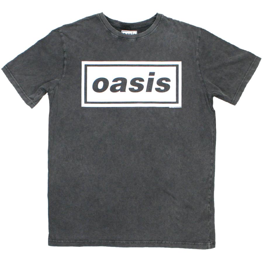 Oasis / Decca Logo Stone Wash Tee 11 (Charcoal Grey) - オアシス Tシャツ : Rudie - 通販 - Yahoo!ショッピング