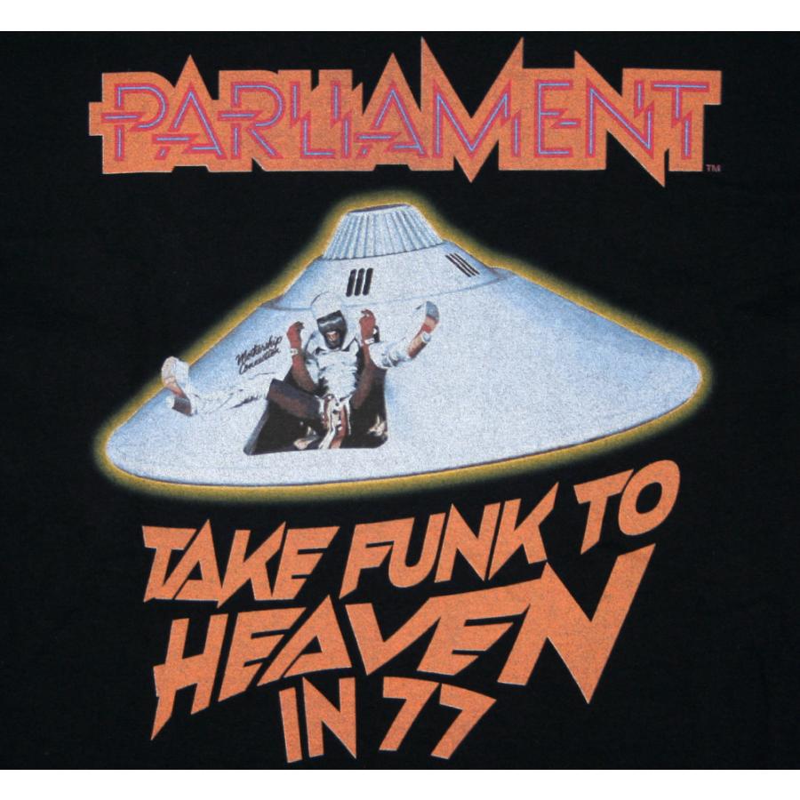 Parliament / Take Funk To Heaven in 77 Tee 2 (Black) - パーラメント Tシャツ ...