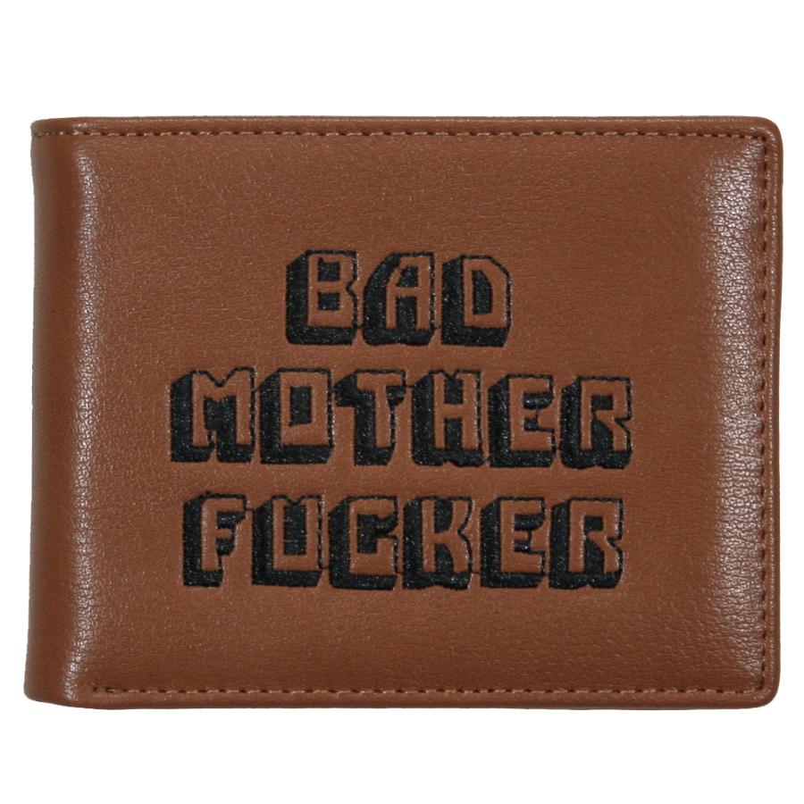 Pulp Fiction / Bad Mother Fxxker Wallet with Coin Pocket (Brown) - パルプ ...