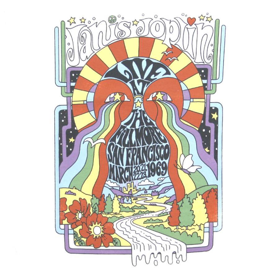 Janis Joplin / Live At The Fillmore Boyfriend Tee (White) - ジャニス・ジョプリン Tシャツ : Rudie - 通販 - Yahoo ...