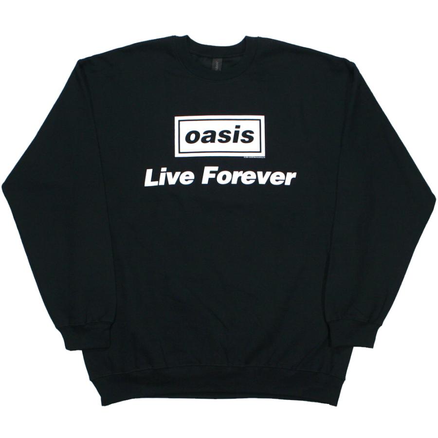 Oasis / Live Forever Sweatshirt (Black) - オアシス スウェットシャツ : Rudy&Co.Yahoo ...