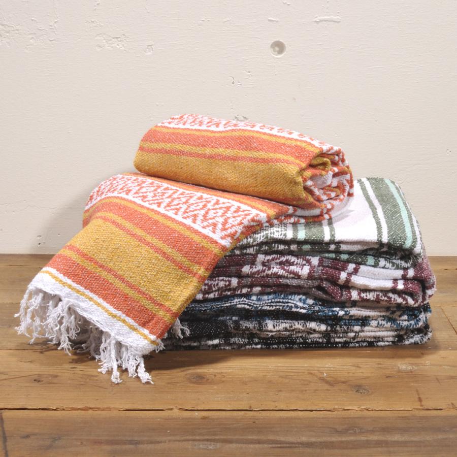 EARTH RAGZ（アースラグス） アースラグズ(EARTH RAGZ)メキシカン ラグ ブランケット キャンプ アウトドア ヨガ ...