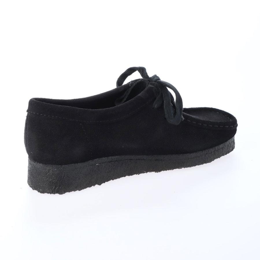Clarks Originals Wallabee クラークス ワラビー ブラックスエード モカシン レディースシューズ : RUGGED ...