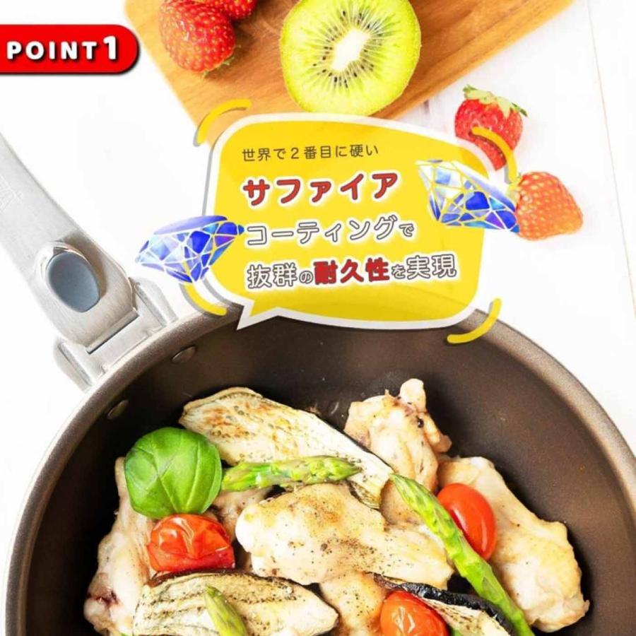 PENTA（キッチン） 王様フライパン PENTA ペンタ 2.0 フライパン ih PFOAフリー 日本製 燕三条 24cm IH ガス 24cm×5.3cm アンティックゴールド : 高級 ...