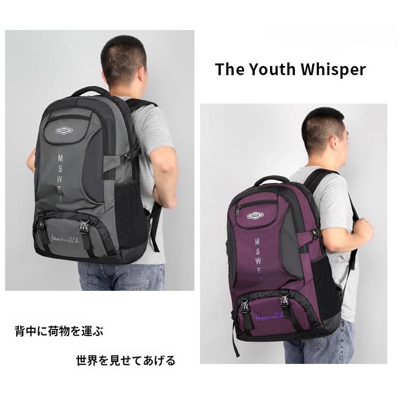 登山用リュック 50L 65L 85L バックパック リュックサック 大容量 リュック 登山 旅行 防災 遠足 軽量 撥水 アウトドア 男女兼用 レディース メンズ ザック : rui ...