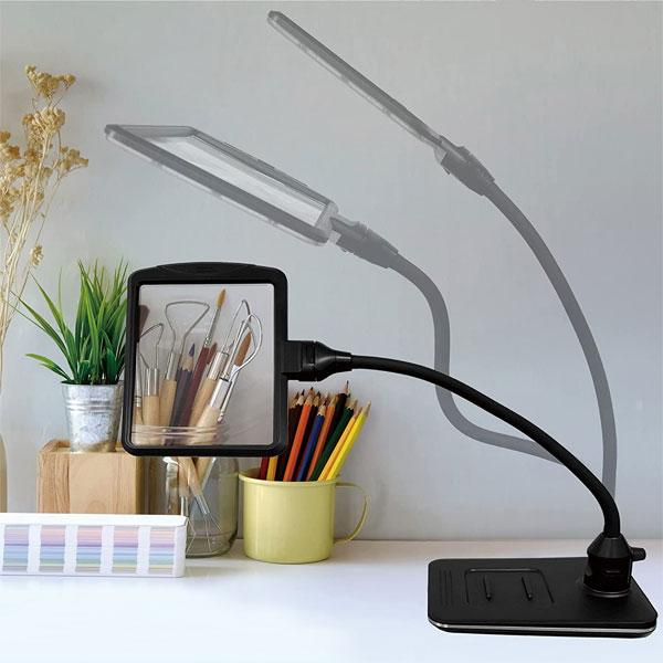 LEDスタンドライトルーペ 共栄プラスチック 67-SR-75C-BL 【送料無料*】 : 倉敷文具RUKARUKAヤフーショップ - 通販 - Yahoo!ショッピング