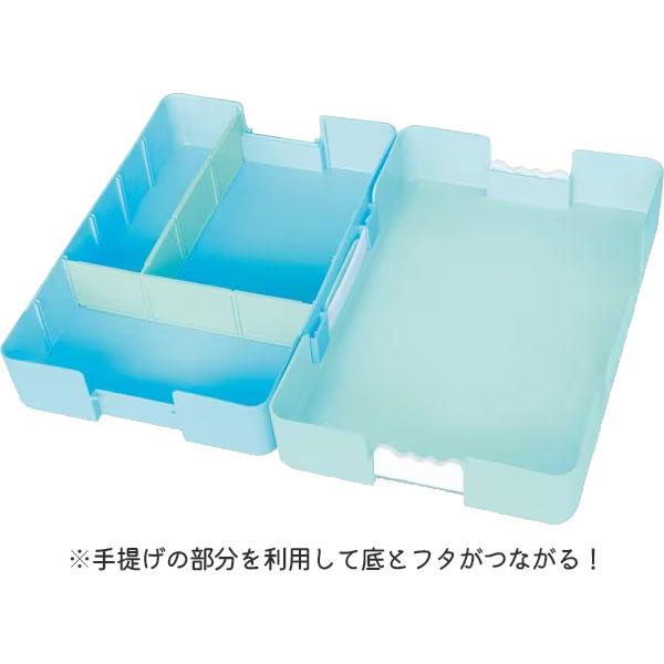 つながるパッチン！おどうぐばこ ツートンカラー A4サイズ デビカ 34-044425 *ネコポス不可* : 20241127c03 : 倉敷文具RUKARUKAヤフーショップ - 通販 ...