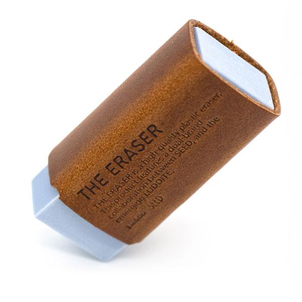 LUDDITE（ラダイト） THE ERASER Leather Model Buttero 消しゴムカバー LUDDITE×SEED ...