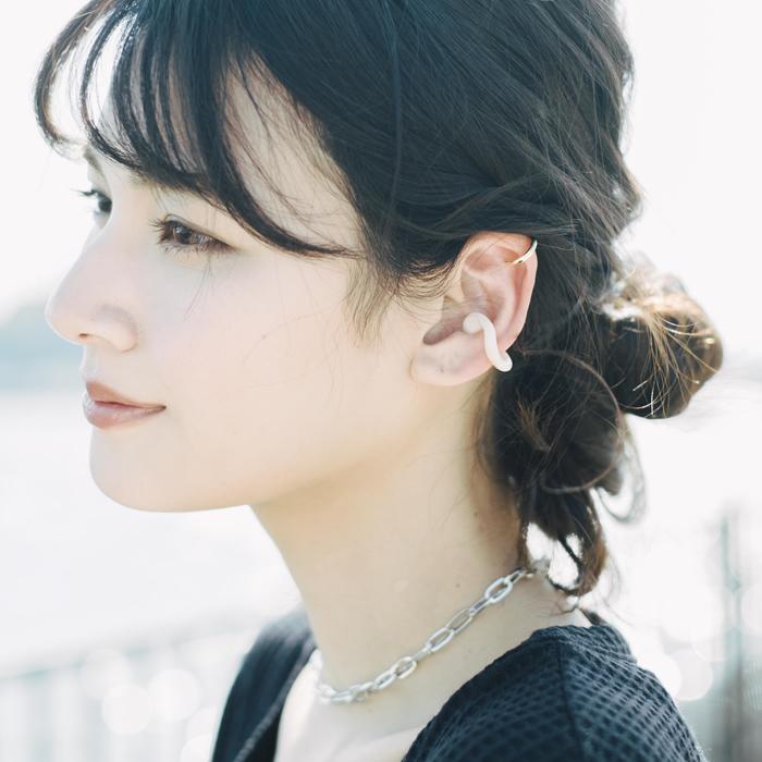 aquagarage 2連オーバルチェーンネックレス レディース シルバー aquagarage 2連オーバルチェーンネックレス レディース シルバー