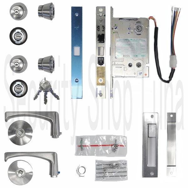 MIWA U9AUT50−4通用口/非常口用電気錠（機能切替型） BS76mm扉厚40〜41mm外側 シリンダー付/内側 シリンダー付き キー3本付 【在庫品】 : セキュリティショップ ルナ ...