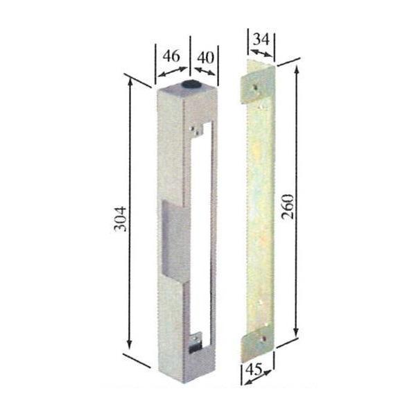 MIWA AS・BOX AS面付ボックス 【在庫品】 : セキュリティショップ ルナ - 通販 - Yahoo!ショッピング