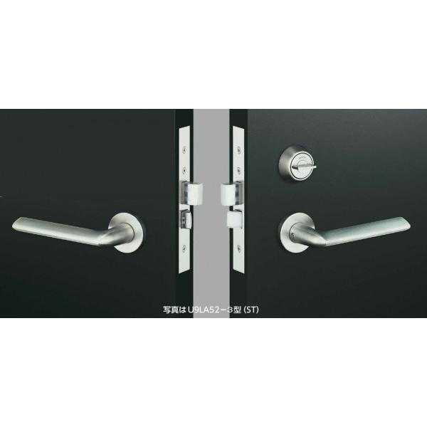 MIWA LA20−3型 BS38mm 扉厚33〜41mm 左右勝手兼用 アルミシルバー（SV） キーなし 【在庫品】 : セキュリティショップ ルナ - 通販 - Yahoo!ショッピング