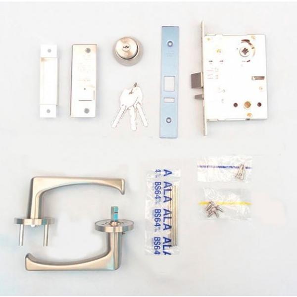 MIWA 美和ロック LAL50-2A BS64mm 扉厚42〜49・50〜57mm レバーハンドル錠（常時自動施錠タイプ） キー3本付き 【在庫品】 : セキュリティショップ ルナ - 通販 ...