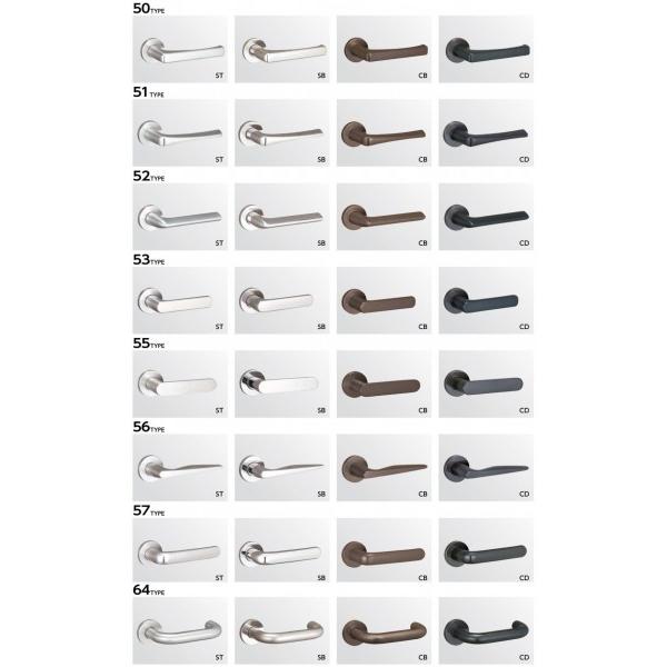 MIWA U9LA50−1型 BS64mm 扉厚42〜49．50〜57mm 左右勝手兼用 ステンレスシルバー色（ST) キー3本付き 【在庫品】 : セキュリティショップ ルナ - 通販 ...